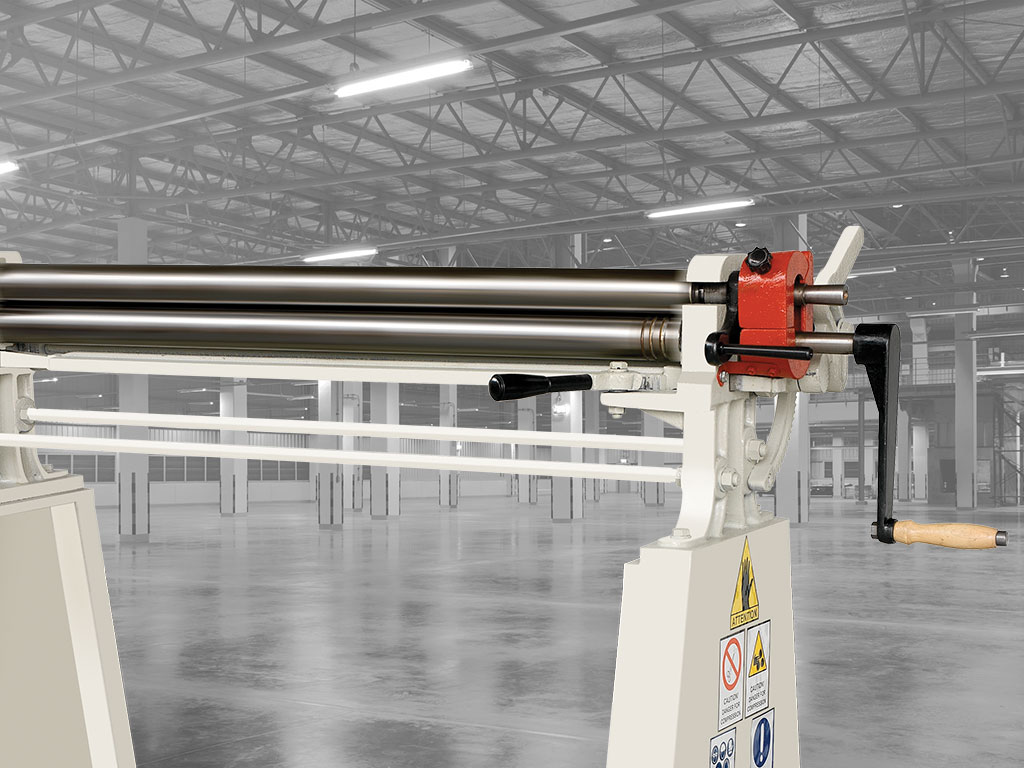 Manual Sheet Metal Bending Rolls - Morgan Rushworth DBR 1050.56