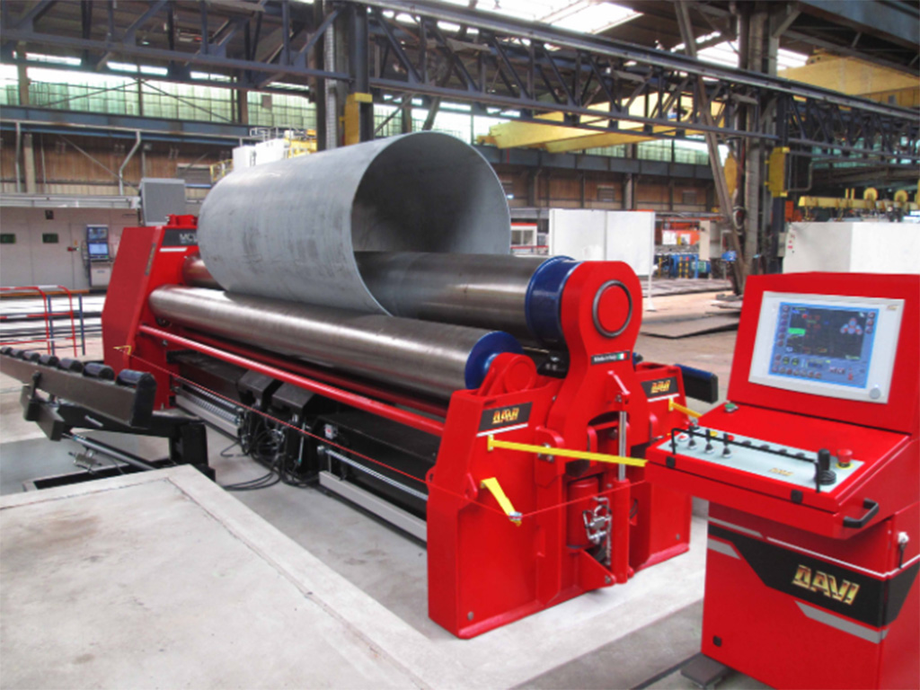 Davi MCB 4-roll Plate Rolling Machine 26mm – 50mm