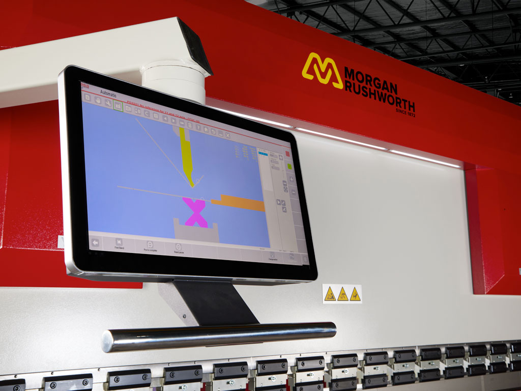 Morgan Rushworth PBXS CNC 4100/160 Hydraulic Press Brakes